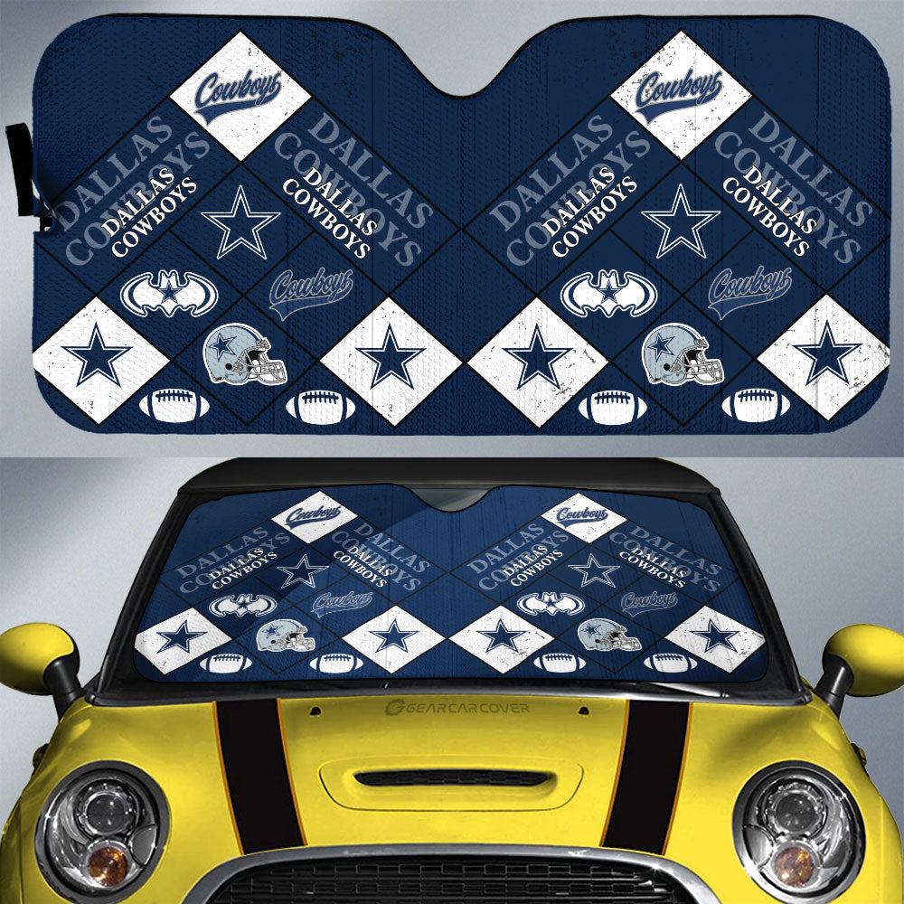 Dallas Cowboys Car Sunshade Sporty Team Collection