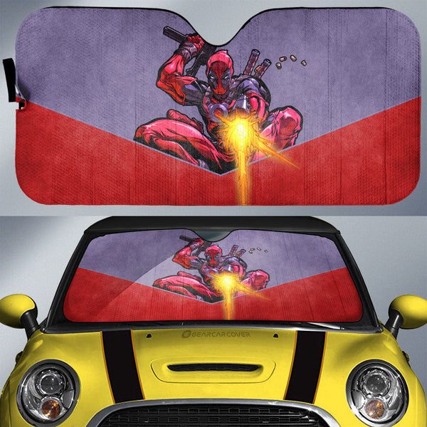 Deadpool Car Sunshade Custom Car Accessories