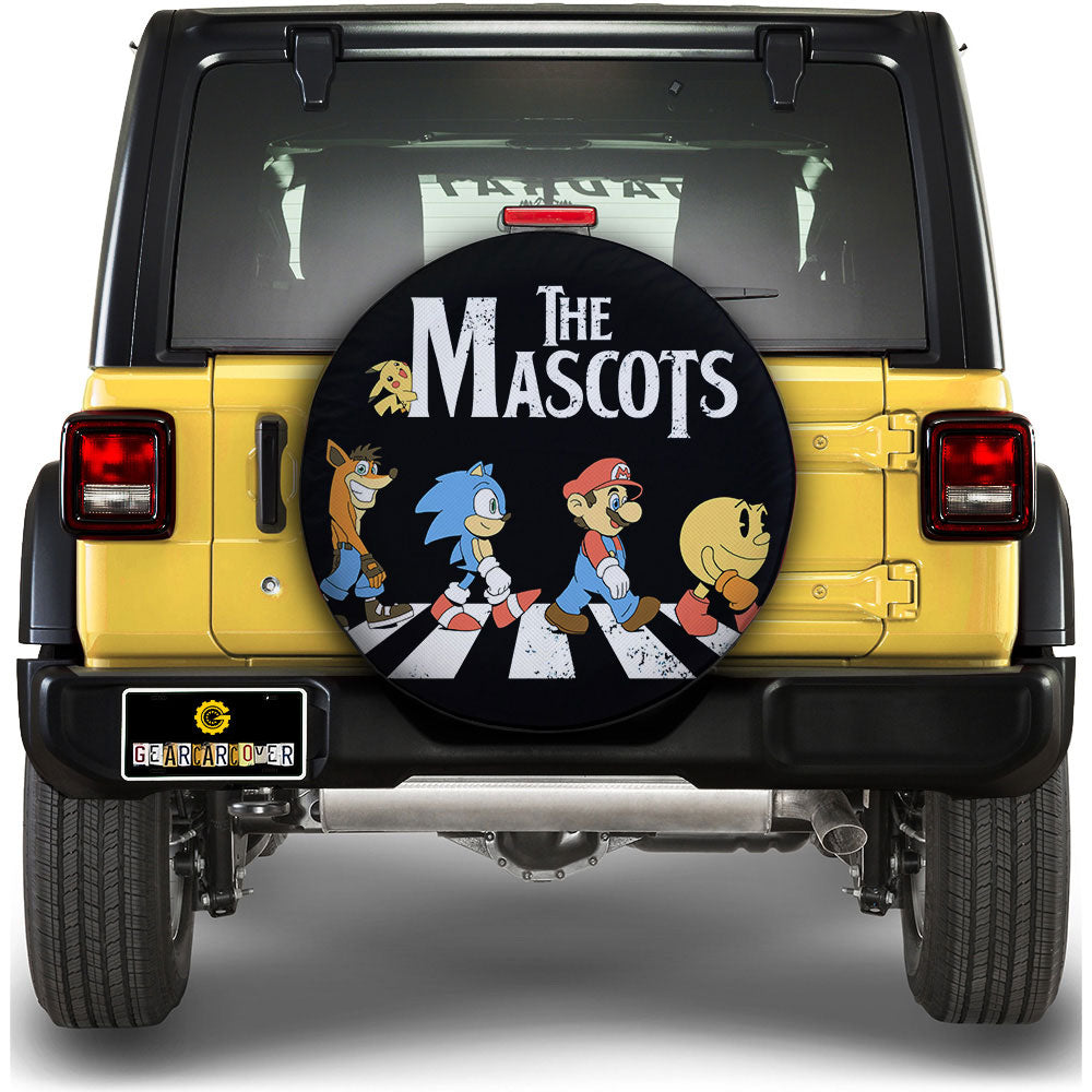 The Mascots Crosswalk Spare Tire Covers Custom Car Accessories
